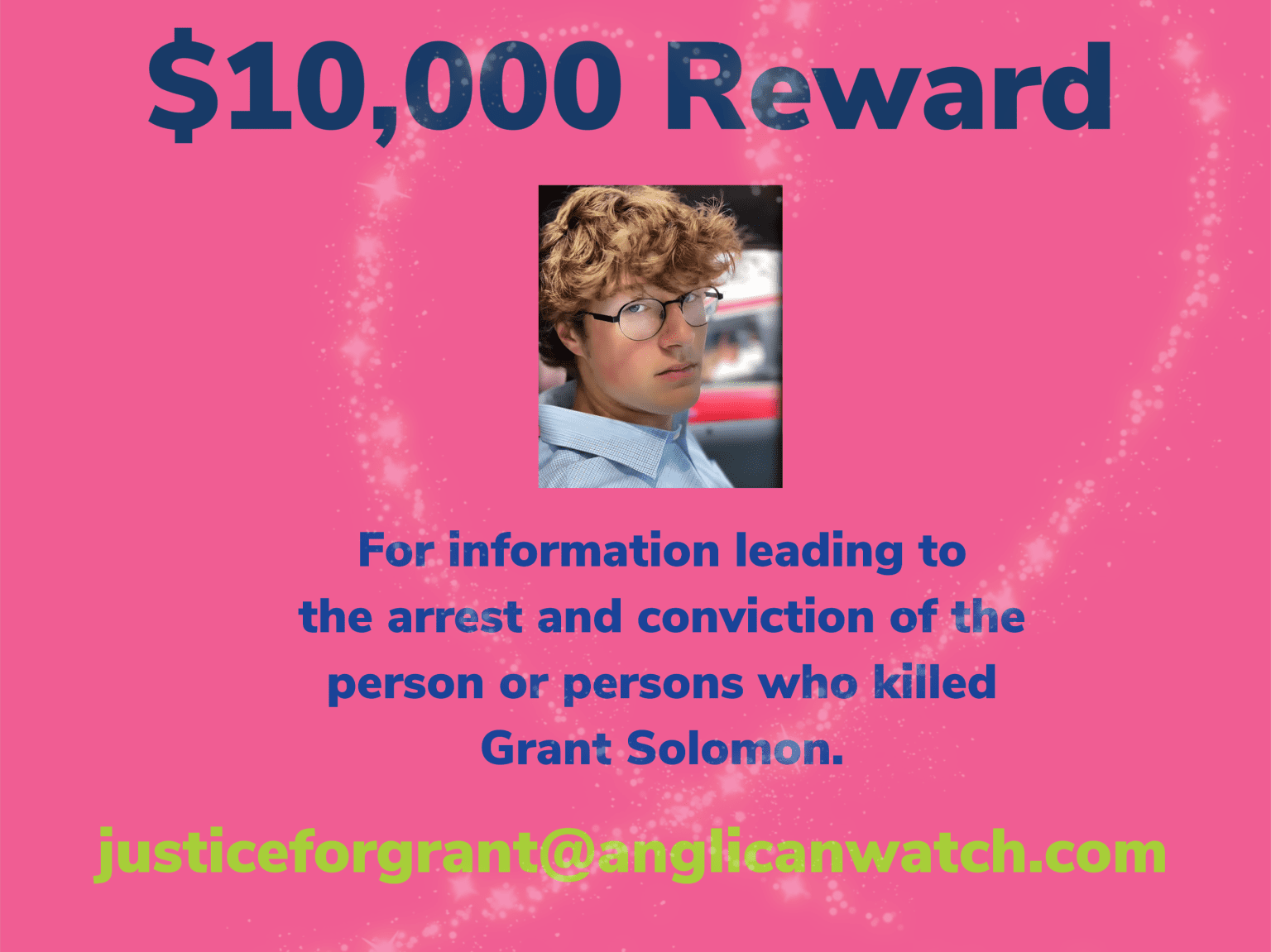 Anglican Watch Reward Announced For Information In Grant Solomon Case